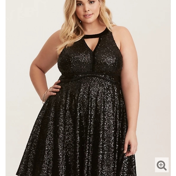 torrid | Dresses | Sold New 24 Torrid Sequin Dress | Poshmark